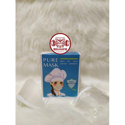 Jual Kitchen Face Shield Mask Masker Mika Penutup Hidung Mulut Koki ...