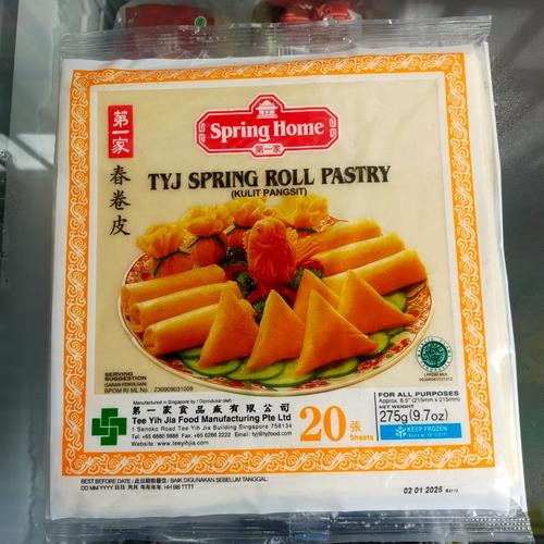 Jual Spring Home Kulit Pangsit 275 gr isi 20 pcs - Kota Palembang - JS ...