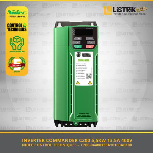 Promo INVERTER NIDEC C200 5,5KW 13,5A 400V - C200-04400135A10100AB100 ...