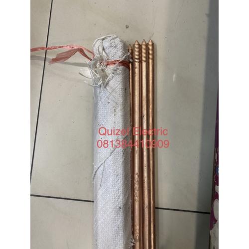 Jual Grounding Rod / Stik Rod Besi Sepuh Tembaga 2.4meter - Jakarta ...