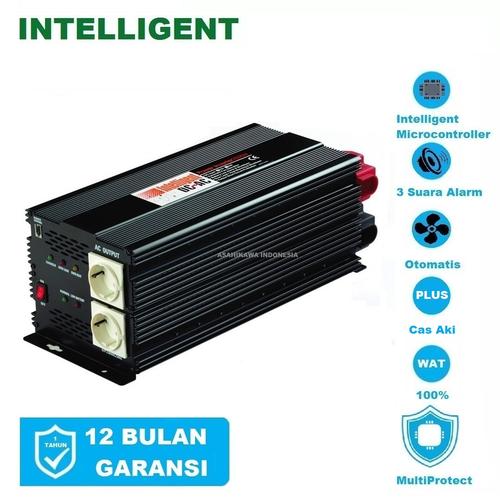 Jual Intelligent DC to AC Power Inverter SP-3000W + Cas Aki Made in Taiwan - Aki 12V 20A ...
