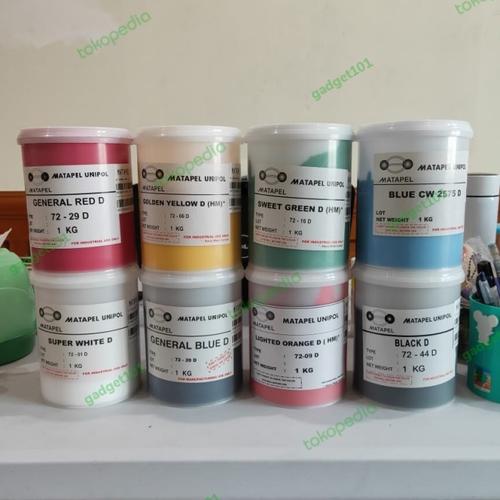 Jual PIGMENT PASTA UNIPOL 1 KG / PEWARNA RESIN 1 KG - BLACK D - Jakarta ...