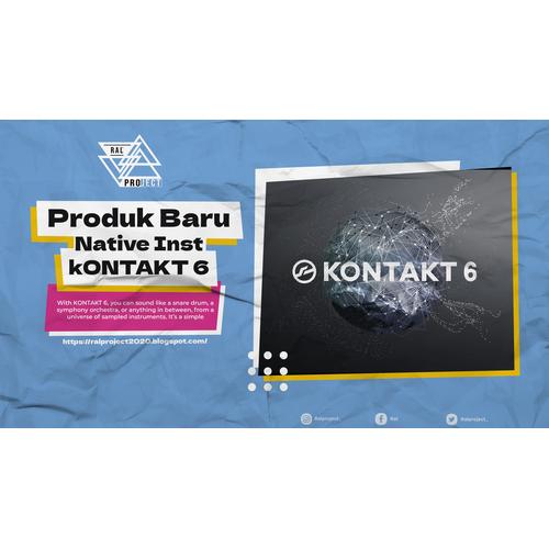 Jual JUAL NATIVE INSTRUMENT KONTAKT 6 / FULL LISENSI BONUS LIBRARY ...
