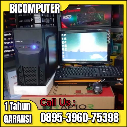 Jual PC KOMPUTER / PC RAKITAN CORE i5 GEN 4 RAM 8GB FULL SET MONITOR 19 ...