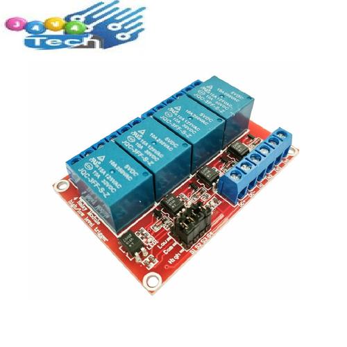 Jual Modul Relay 4 Channel 5V Hi-Lo Input Optocoupler - Kab. Bantul ...