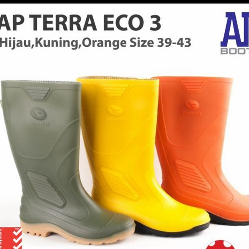 Jual Sepatu Boot Ap Boot Tera ECO 3/ Sepatu Boot - Kuning, 39 - Jakarta ...
