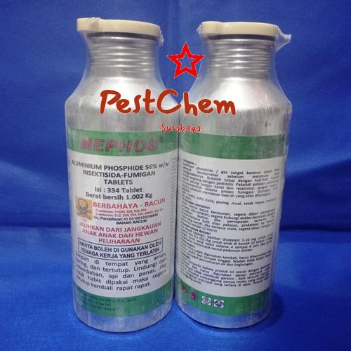 Jual Fumigan Mephos 56 TB 334 Tablet Obat Fumigasi Basmi Hama Gudang ...