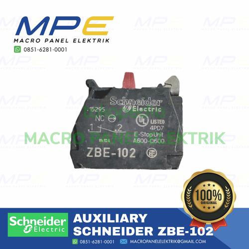 Jual Auxiliary Contact Block Kontak Blok SCHNEIDER ZBE-102 ZBE102 ...