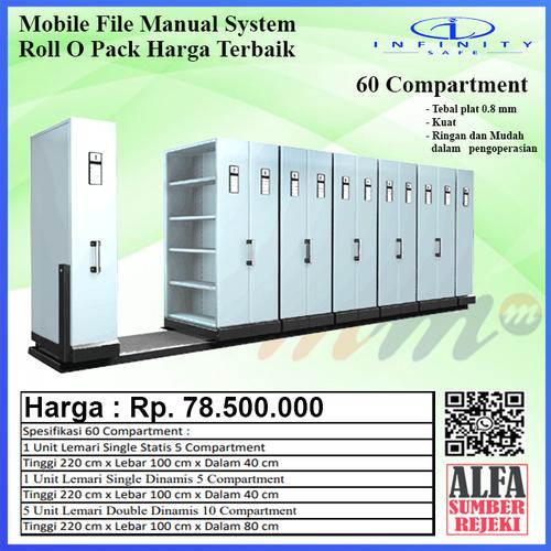 Jual Roll O Pack Infinity 60 Compartment - Mobile File Manual - Kota Surabaya - Alfa Sumber ...