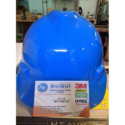 Jual MSA Safety Helm Helmet V - Gard Original Blue / Biru - Jakarta ...