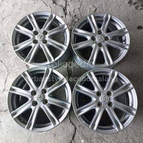 Jual Velg Original Copotan Yaris TRD Ring 16 lebar 6 Pcd 4x100 ET 50 Grey - Kota Malang ...
