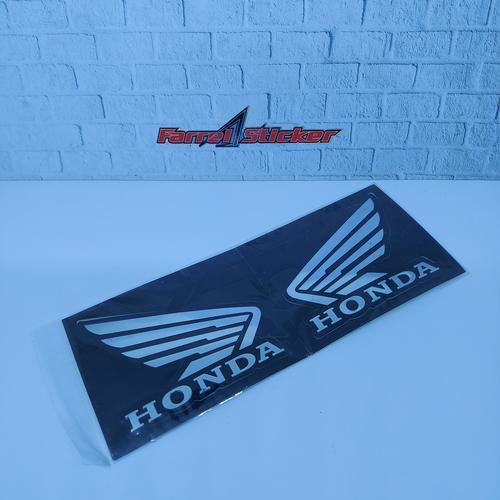 Jual stiker sayap sticker emblem honda timbul - Chrome - Jakarta Timur ...