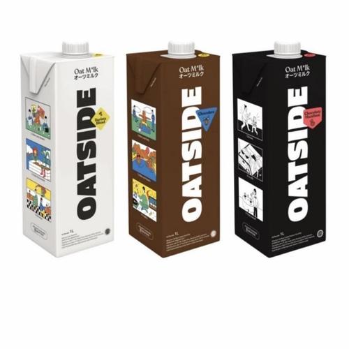 Jual Oatside Chocolate/ Hazelnut/ Barista Blend HALAL Oat Milk 1L ...