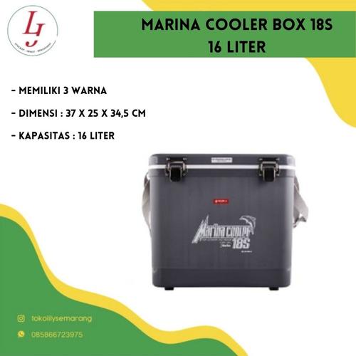 Jual Marina Cooler Box 18s Cooler Box Es 16lt Kulkas Mini Lion Star ...