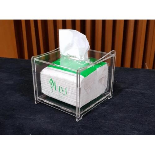 Jual Akrilik / Acrylic tempat tissue kecil / kotak tissue - Cetak Logo ...