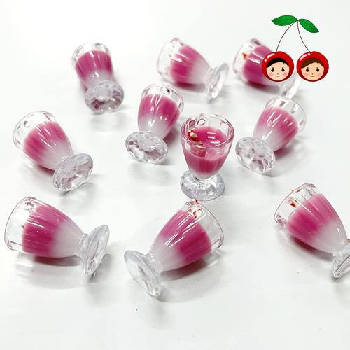 Jual Charm Miniatur Miniature Dollhouse 1:12 Susu Soda Milk Soda Drink ...