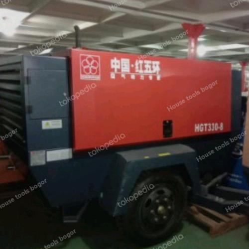 Jual air screw kompresor mobile/screw air compressor portable - Jakarta ...