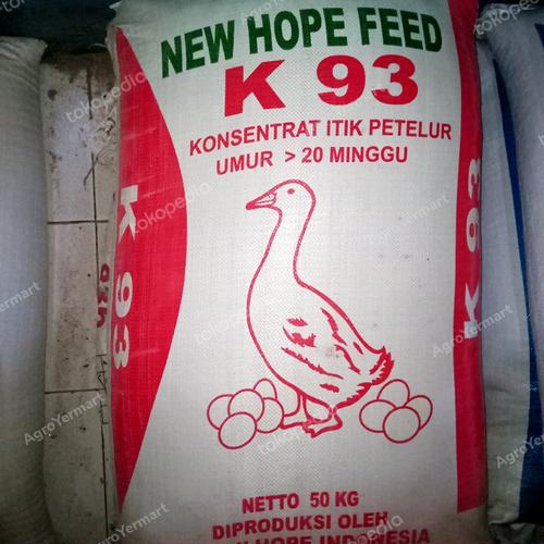 Jual Pakan K 93 New Hope Konsentrat Itik Petelur Protein 38% Murah ...
