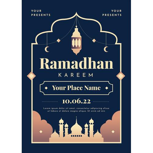 Jual Flyer Ucapan Ramadhan Kareem | PSD Edisi Ramadhan - Jakarta ...