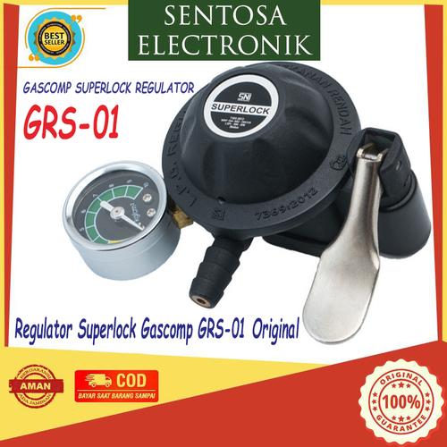 Jual Regulator Gas LPG / Regulator SUPERLOCK Gascomp GRS - 01 - Jakarta ...