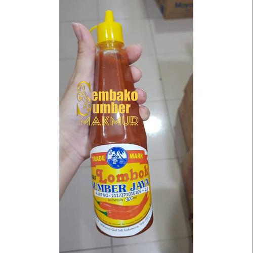 Jual saos sumber jaya/saus pedas lombok merah khas makassar 300ml sauce ...