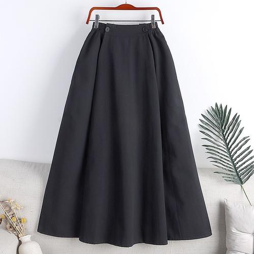 Jual NATHAS SKIRT Bahan Linen Pinggang Karet Rok Wanita Bawahan Muslim ...