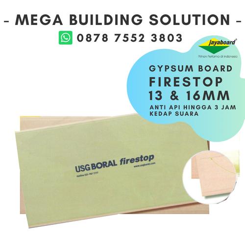 Jual Papan Gipsum TAHAN API FIRESTOP Jayaboard 16 mm - Gypsum Jaya ...
