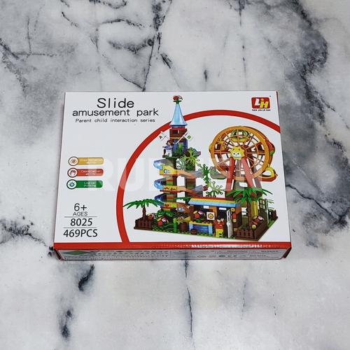 Jual Bricks Marble Race Run Lego Track Slide Ball Building Blocks 469 ...