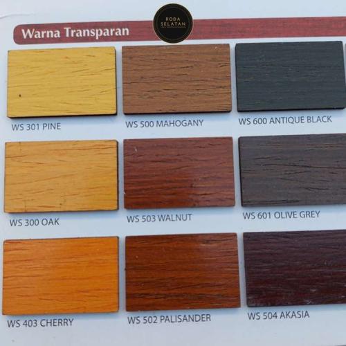 Jual Woodstain Transparan-Cat Mowilex Woodstain 1 Kg- cat - ws 500 ...