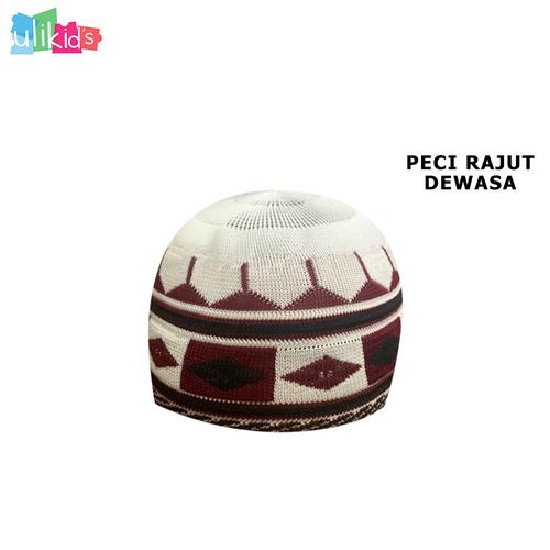 Jual Ulikids KOPIYAH PECI RAJUT SUPER TEBAL PREMIUM MOTIF POLOS DEWASA ...
