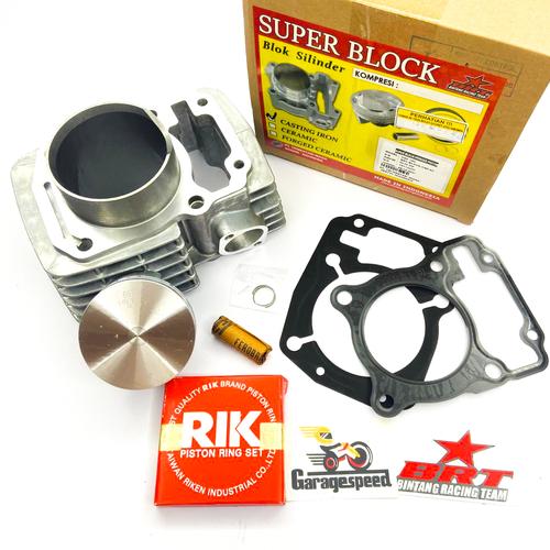 Jual Blok Cast Iron & Forged Piston BRT CRF 150 Mega Pro New Verza - Blok Only, 66 - Kab ...
