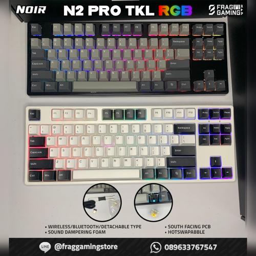 Jual Noir N2 PRO TKL Hotswap Wireless/BT/Wired Mechanical Gaming ...
