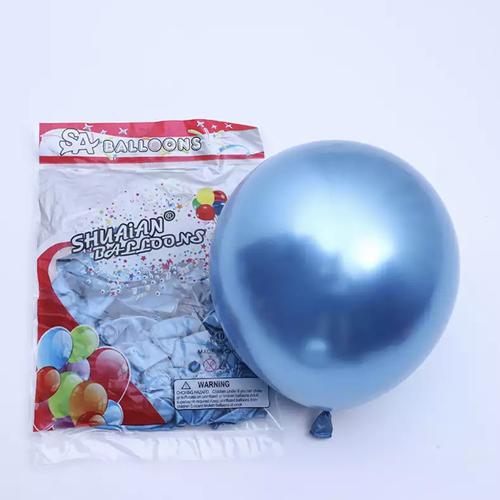 Jual Balon latex chrome / balon metalik chrome 12 inch pepack isi 50 ...