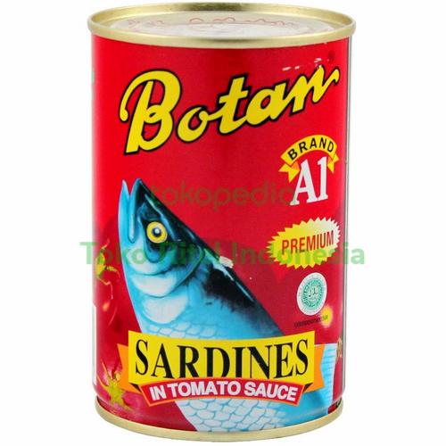 Jual BOTAN SARDINES PREMIUM 425gr|SARDEN BOTAN KALENG BESAR|IKAN SARDEN ...