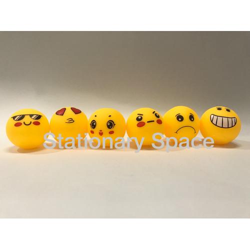 Jual Mainan Anak Emoticon Bola Karet Bunyi SH301/Mainan Anak Bunyi Cit ...