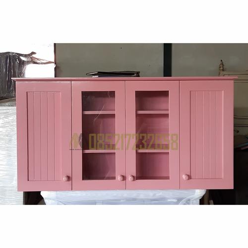 Jual Rak Display Cabinet Gantung / Rak Dapur Tempel Dinding - Candy ...