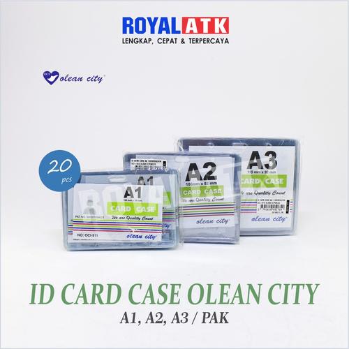Jual Id Card Case A1, A2, A3 Olean City Tempat Id Card/Kartu Nama ...