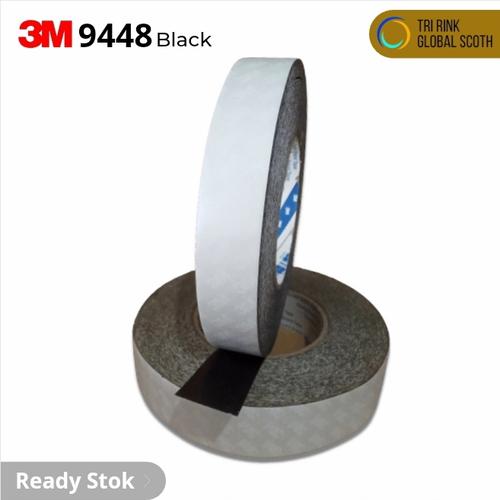 Jual Double Tape 3M 9448 Black Original - 24 mm x 50 M - Kab. Karawang ...