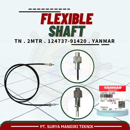 Jual YANMAR 4TNE/TNV KABEL RPM / TACHOMETER 2MTR (124737-91420) GENUINE ...