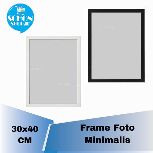 Jual Bingkai Foto A3 - Frame Foto- Bingkai Foto Frame Minimalis - Putih ...