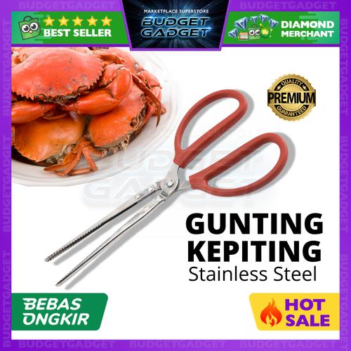 Jual HOUSEEN Crab Gunting Capit Jepit Pengambil Kepiting - CT1716 - 38 ...