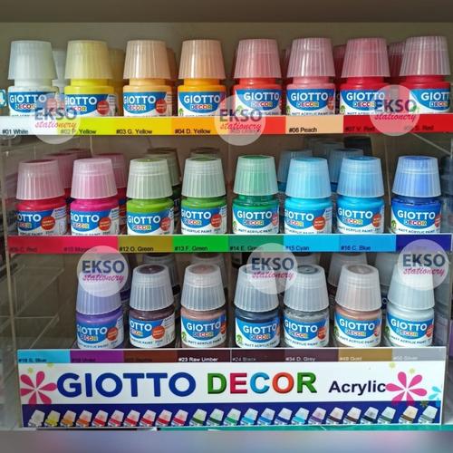 Jual GIOTTO DECOR ACRYLIC SATUAN CAT ACRYLIC 25ML NO 15-50 - #34 Dark ...