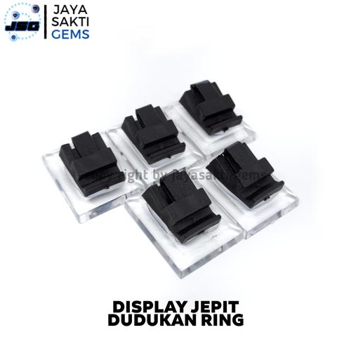 Jual DISPLAY CINCIN AKIK PAJANGAN DUDUKAN JEPIT RING - Putih - Kota ...
