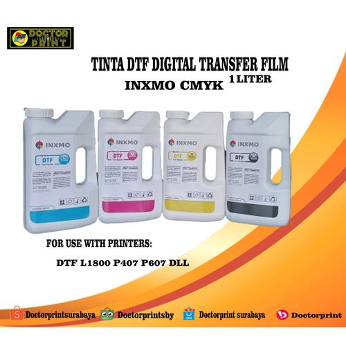 Jual Tinta DTF Digital Transfer Film INXMO CMYK Kemasan 1Liter - Kuning ...