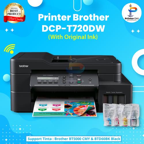 Jual BROTHER DCP-T720DW Printer Ink Tank Multifunction T720 WiFi Duplex ...