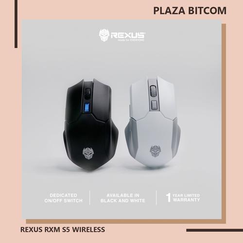Jual MOUSE GAMING WIRELESS REXUS RXM S5 ORIGINAL MURAH| PLAZA BITCOM ...