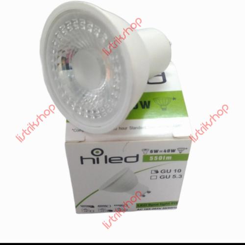 Jual Hiled Led Spot light 6 Watt GU10 220Vac - Kuning 3000K - Kab ...