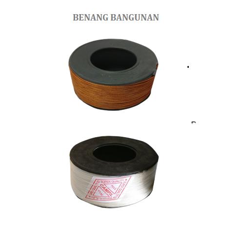 Jual BENANG BANGUNAN ROLL BESAR / BENANG NYLON NILON - Putih - Kota ...