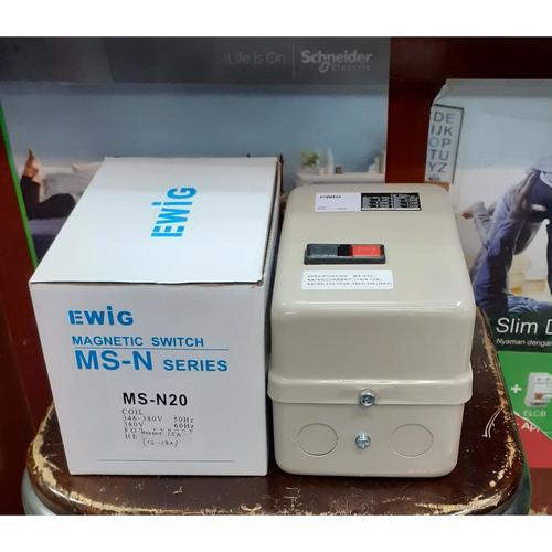 Jual Magnetic Switch Ewig MS-N20 MSN -20 MSN20/110V-220V-380V - Jakarta ...