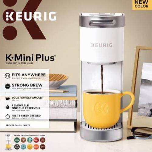 Jual KEURIG K Mini Plus Single Serve Coffe Maker White Color - Kota ...